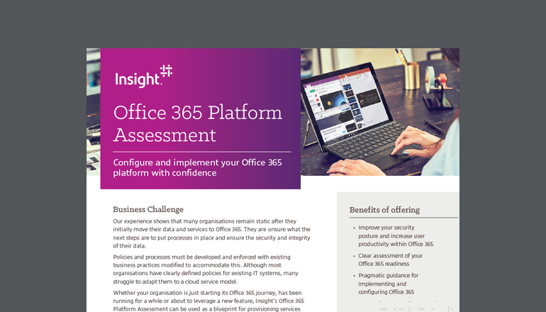 Office 365 Platform Assessment | Insight Australia