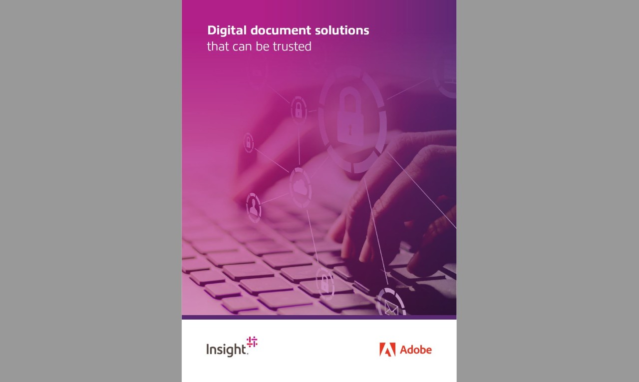 Adobe Sign - Digital document solutions that can be trusted | Insight ...